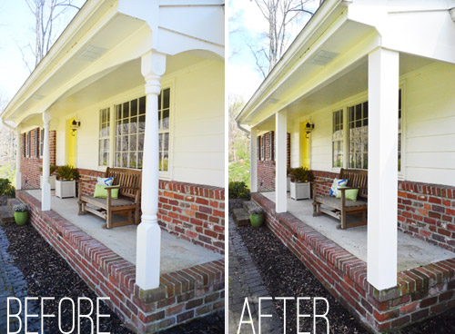 Updating Front Porch Posts | Front Porch Columns | Wood Porch Posts