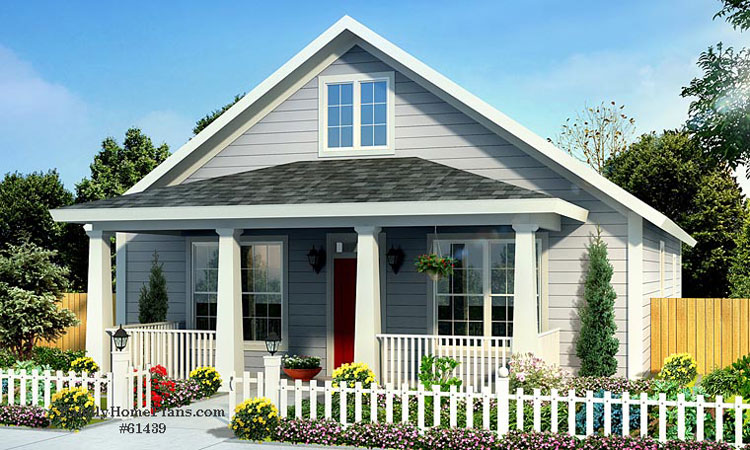 Small Bungalow House Design Front