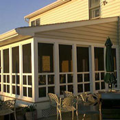 An Exterior Screen Door Brings the Outside In