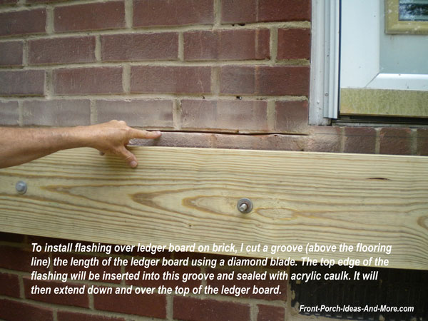 Brick Flashing | Ledger Flashing | Install Flashing