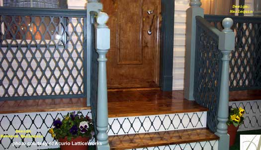 Vinyl Lattice Panels | Black Lattice Panels | Privacy Lattice Panels