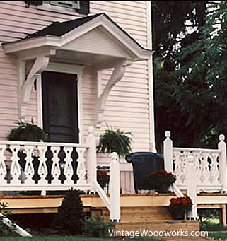 Sawn Balusters | Porch Railings | Wood Deck Railings