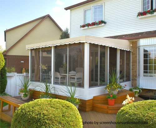 A Screen Porch Kit is a Great Way to Make a Porch Enclosure